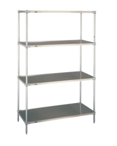 Metro Solid Shelf Preconfigured Units, 800-400-7500