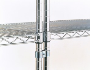 Metro Post Clamps Attach Shelf Units 800-400-7500