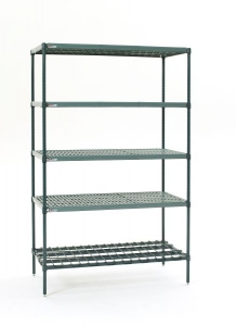 Metro Super Erecta Pro 5 Tier Unit, Microban 800-400-7500