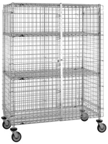 Stainless Steel Metro Stainless Standard Duty Security Carts ...