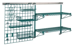 Metro Shelves for Grids by Metro Shelving 800-400-7500