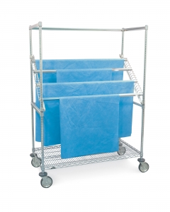 Metro Sterile Wrap Rack, Metro Shelving, 800-400-7500, Hospital carts