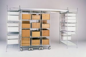 Double Storage Space with TopTrack - Metroshelving.net