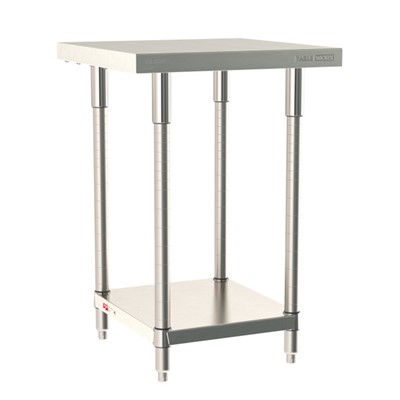 Metro Tableworx Stationary Tables with Solid Bottom Shelf (Type 316 ...