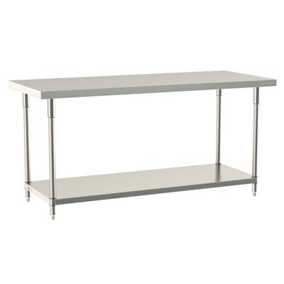 Metro Tableworx Stationary Tables with Solid Bottom Shelf (Type 316 ...