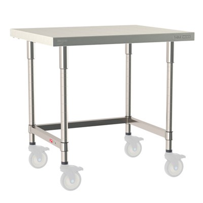 Metro Tableworx Mobile Tables with Three Sided Frame (Type 304 ...